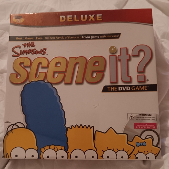Scene Weaver | Games | The Simpsons Deluxe Scene It Game With Dvd ...